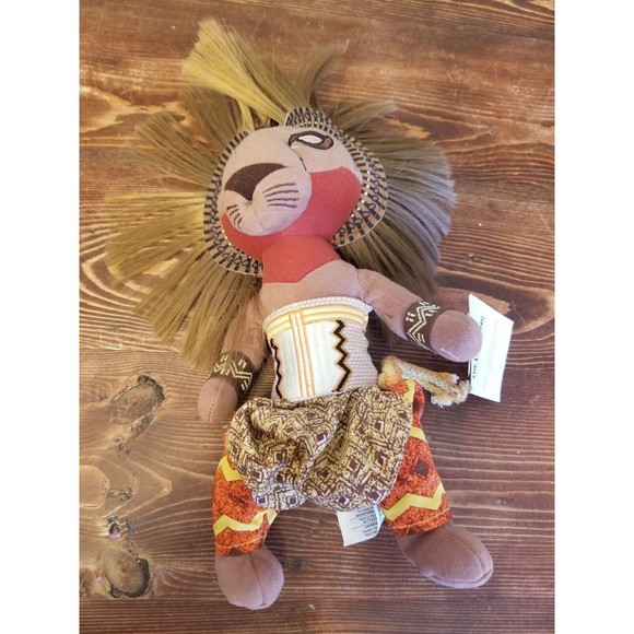 Disney | Toys | Disneys The Lion King Broadway Musical Simba Plush Doll ...